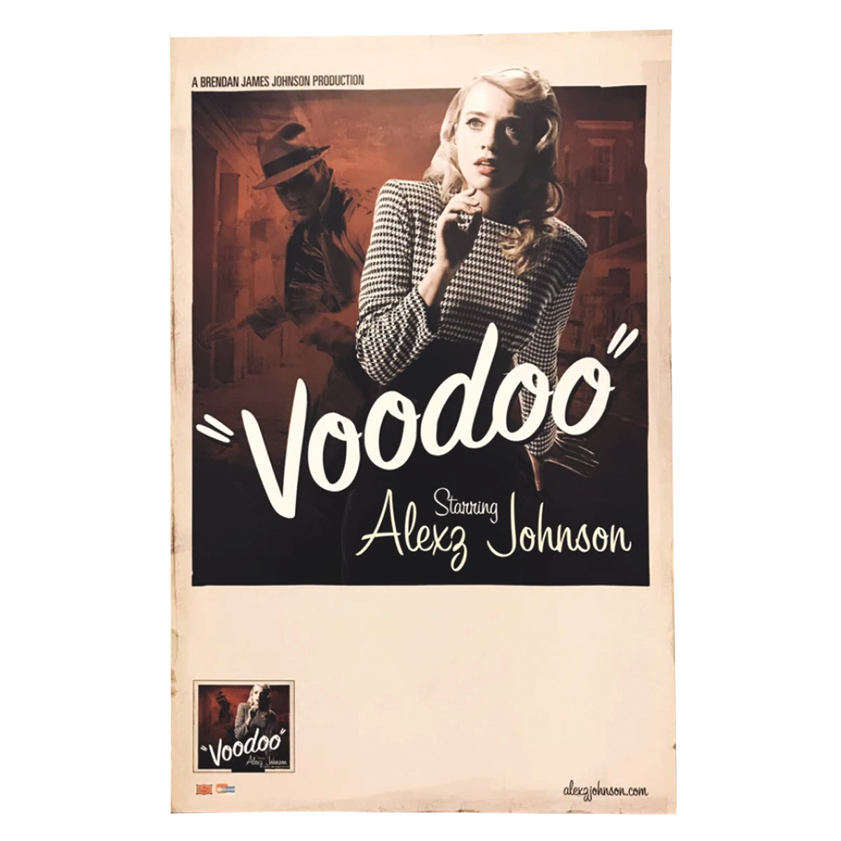 Vintage "Voodoo" Poster (Limited Edition) – Alexz Johnson Official Store